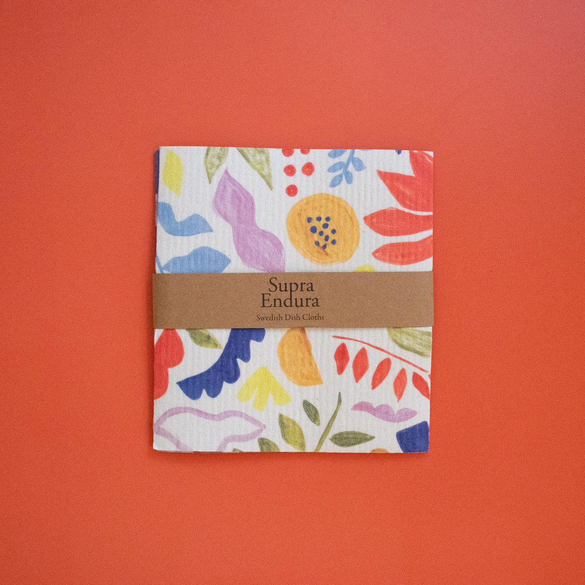 Poppy Garden Swedish Dishcloths, 3-pack | Supra Endura
