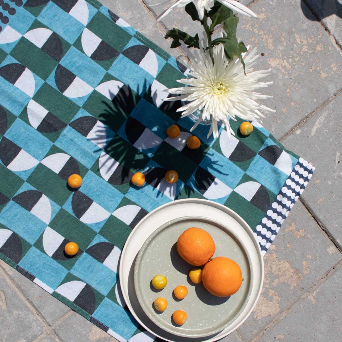 Pop Checkers Organic Tea Towels | Supra Endura